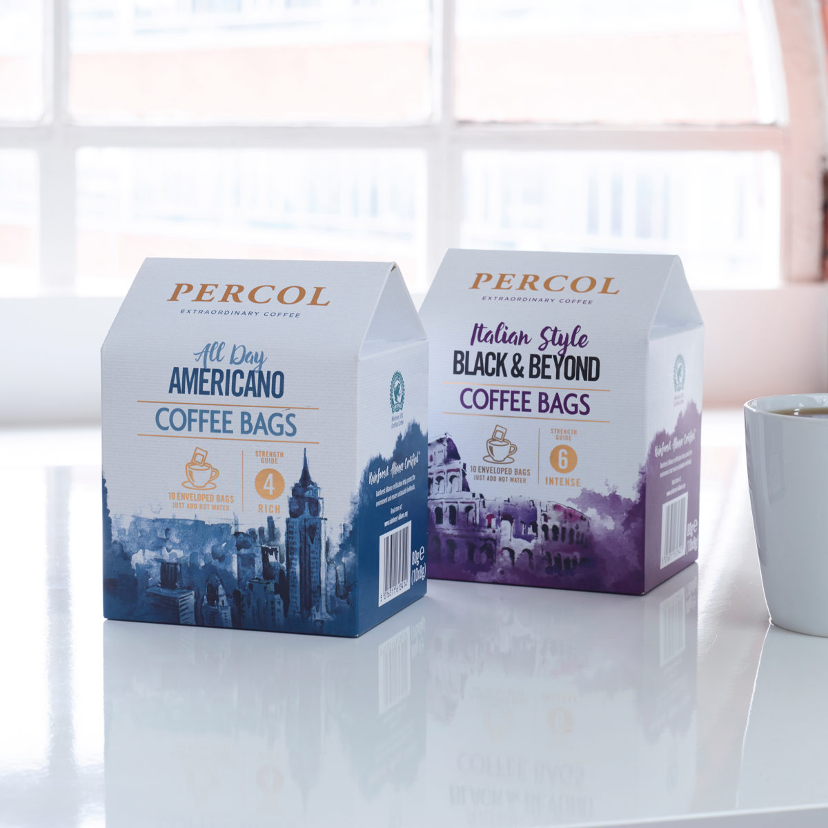 Percol launches new coffee bags - CHILLI - The Food Brand Workshop